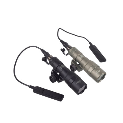 跨境M300BM600B强光下挂20mm铝合金手电筒LED战术手电SF接口鼠尾