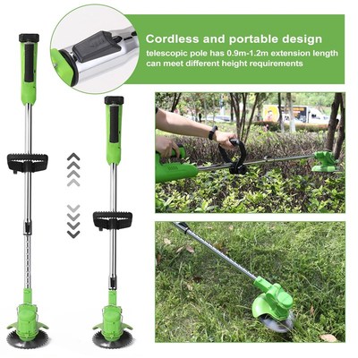 24V Electric Grass Trimer Lawn Mower Cordless Trimmer