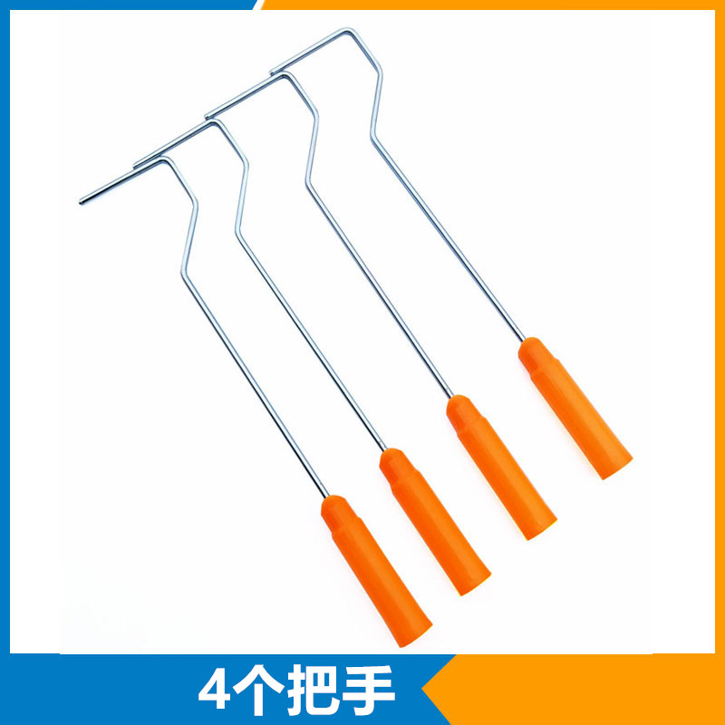 好货4寸羊毛滚筒 小拇指滚筒刷油漆乳胶漆木器漆涂料细毛装修修补