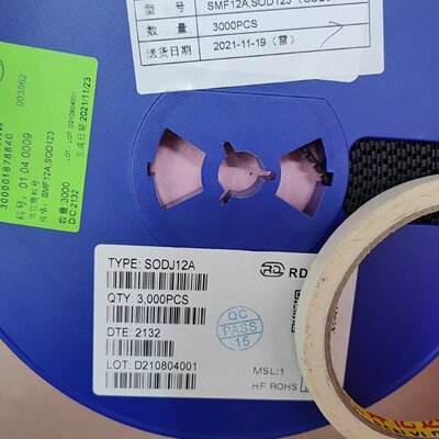 议价SODJ12A SMF12A 丝印BE 有5盘 SOD12可维修