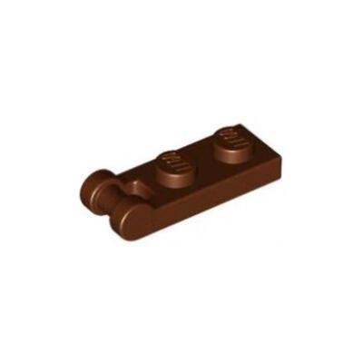 乐高/LEGO积木零件 6102975 60478 棕色 1x2 单侧带接柄铰链板