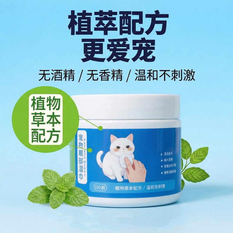 和阳韵猫狗去泪痕湿巾无刺激宠物专用湿巾清洁猫咪小猫用品狗狗