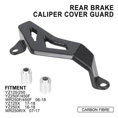 适用于YZ125/X YZ250/X/F WR250F/R/X摩托车碳纤维卡钳保护配件