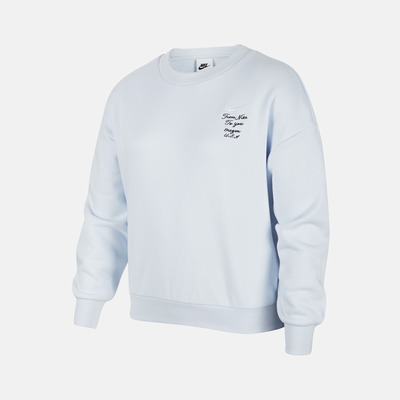 NIKE耐克大童印花运动休闲圆领套头衫卫衣FV8449-423