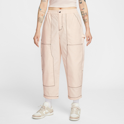 NIKE耐克女子运动休闲工装梭织宽松九分裤长裤IF0312-103