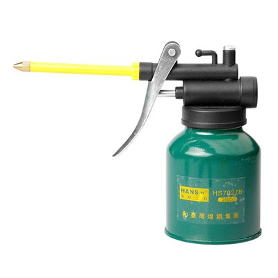 汉斯高压机油壶压力油壶加油壶尖嘴长嘴机油枪注油壶不漏油