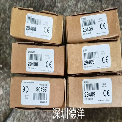 美国邦纳BANNER S18SN6R+S186E 29408 29409光电开关（卡套电子）