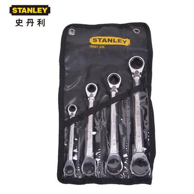史丹利STANLEY 4件英制双梅花双向棘轮快板组套 TK921-23C