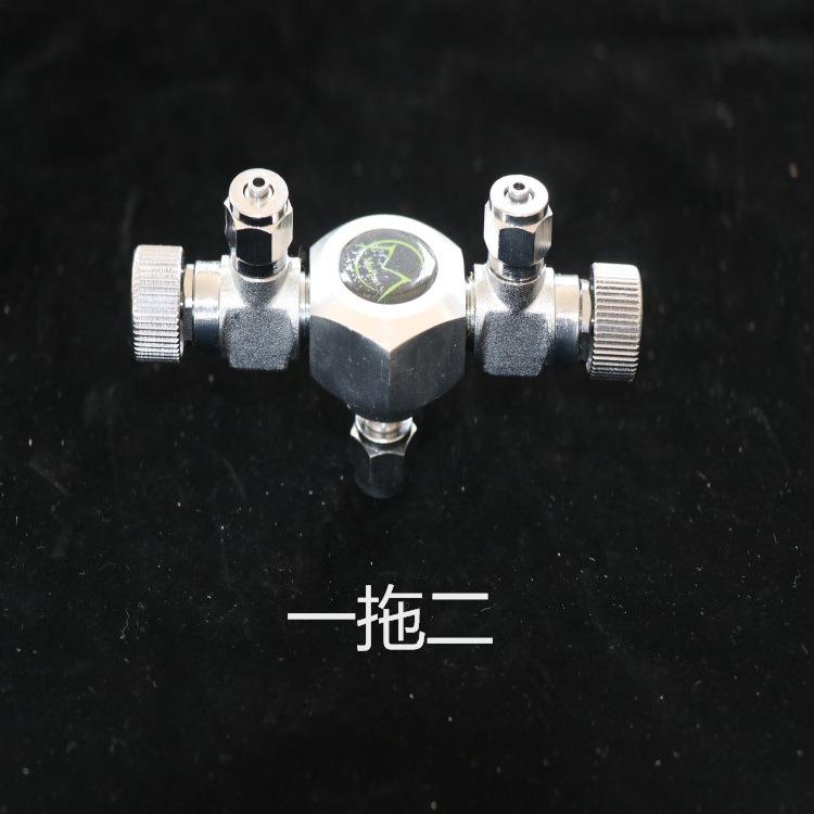 co2分流器记泡器一拖二一拖六减压表水草表