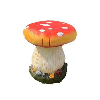 户外花园庭院树脂装饰别摆件仿真凳蘑菇子公园墅坪草景观工MFG艺