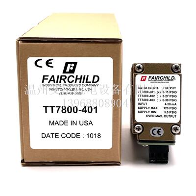 全新原装美国仙童Fairchild 电气转换器 TT7800-701