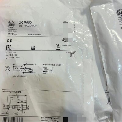 议价光电传感器OGP500OGP501OGP502