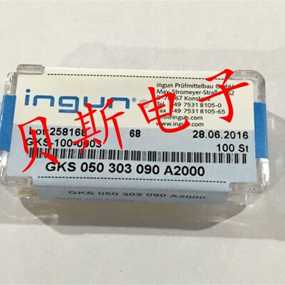 INGUN英钢GKS050 303  090A2000(杯头)探针 50mil顶针 弹簧针