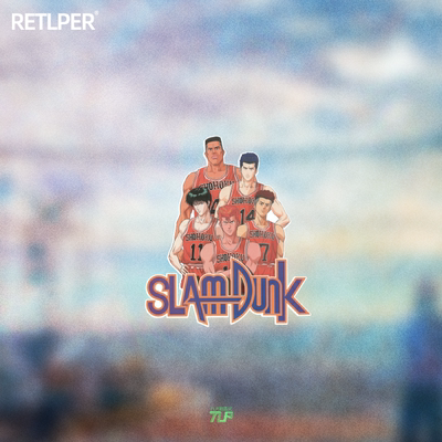 tlp反光车贴灌篮高手slamdunk