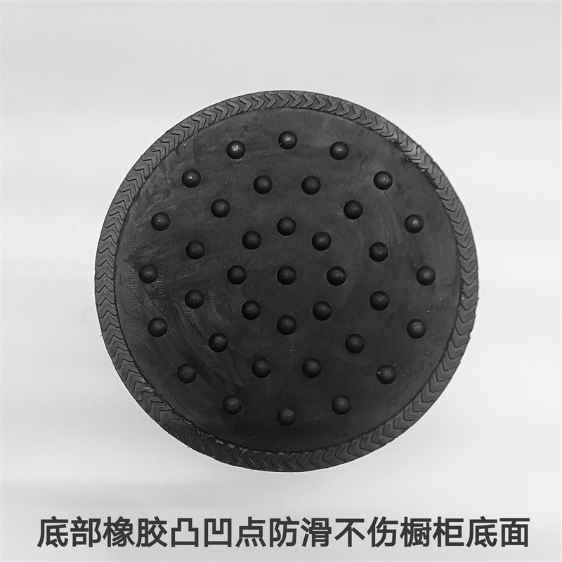 新品厨余食物垃圾处理器不锈x钢减震支架研磨粉碎机通用尼龙缓冲