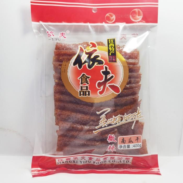 江西特产依夫果园微辣南瓜干400克农家风味休闲零食小吃
