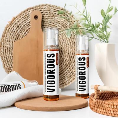 外贸爆款活力液VIGOROUS滋润营养修护舒缓改善毛躁水