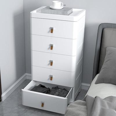 简易收纳柜抽屉塑32805料办小床头柜卧客厅公式桌室下置物架五斗