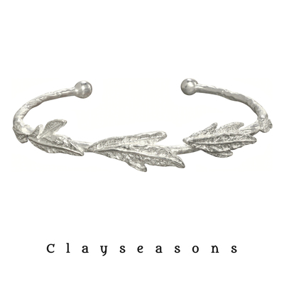 Clayseasons白叶手镯