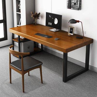 实木脑桌卧室台小公户型电家用台53228式桌学生写字电竞老板桌办