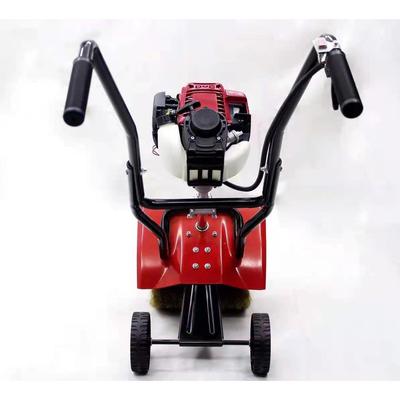 雨淋钢板打磨机工地脚锈手架钢管彩钢瓦除锈机小型手油推汽OXC除