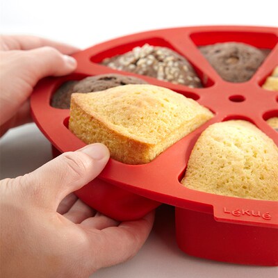 速发ZB6M培胶烘糕模具烘焙家用不沾三角圆形司康烤箱用具蛋硅工具