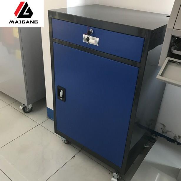 麦冈非标加厚移动多功能防盗PC工控机柜网络服务器机箱工业电脑柜