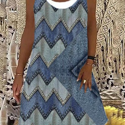 速发Wos A- e eevele Irregul Prit Skirt