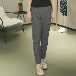 柯利亚诺春秋专柜同款灰色高弹针织外穿打底裤  KT0715 ￥2480