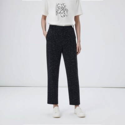 柯罗芭冬季专柜同款丹青绿彩点萝卜裤  KY3102 ￥3990
