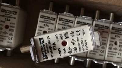 Ferraz 熔断器 NH000GG50V63 63A 500V 12I0KA gG/gL NH000GG50V8
