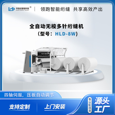 全自动无梭多针绗缝机HLD-8W