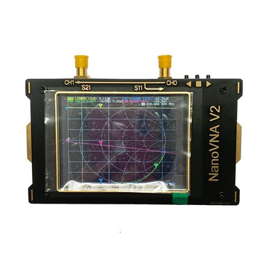 NanoVNA-V2 矢量网络分析仪 3.2寸 50k-3G天线 分 调试UV段双工器