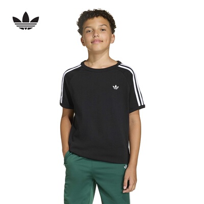 阿迪达斯 （adidas）|（新款）2026春男大童短袖上衣 KE0919