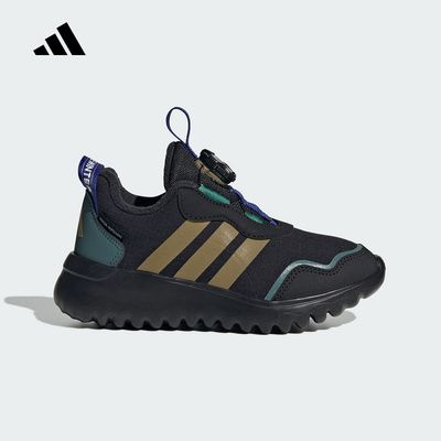 Adidas阿迪达斯儿童鞋25秋新男童BOA旋转纽扣鞋加绒运动鞋HP3615