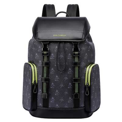 马克华菲双肩包防刮男女通用涤纶