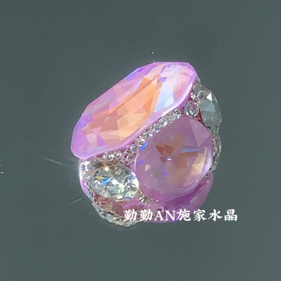 4120大鸽子蛋施华洛美甲钻华子美甲饰品L144D大鸽子蛋钻球10*14