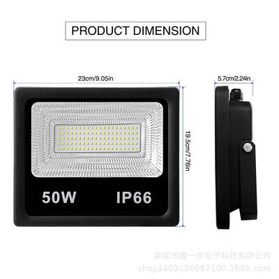 厂1家直销50篮w投光灯户外led广广告招牌工地照LYD-TPW-明球场0le