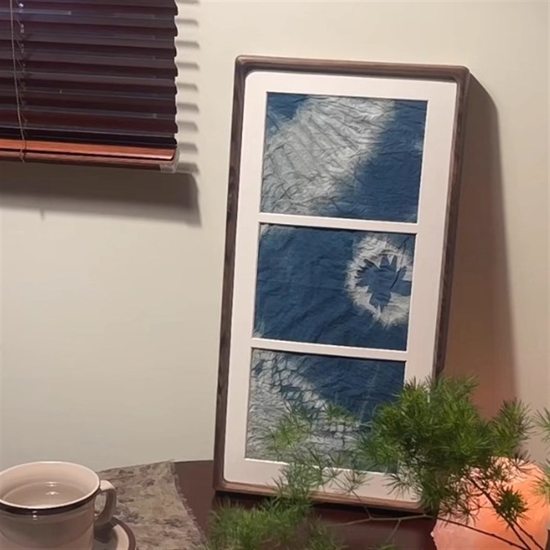 标本类立体c装饰画植物树叶干花干果森系相框挂墙空框宫格手工diy