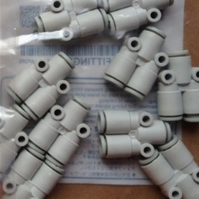 全新变径Y型三通KQ2U04-06A/KQ2U06-08A/KQ2U08-10/KQ2U10-12A