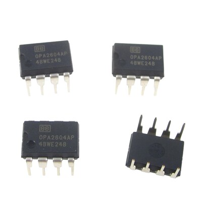 原装全新进口OPA2604AP塑封直插双运放TI BB公司