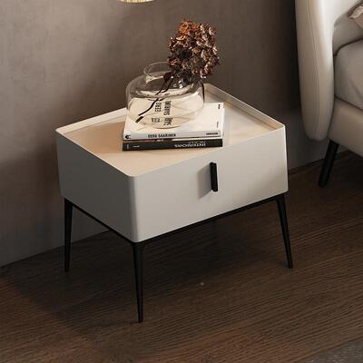 意式极简床头纳简约小柜型单抽屉床边床0头柜收柜组合225年99354