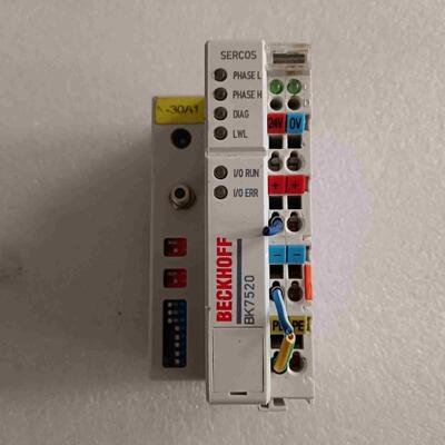 倍福模块 BK7520 有一个光纤口断了功能 售非功议价