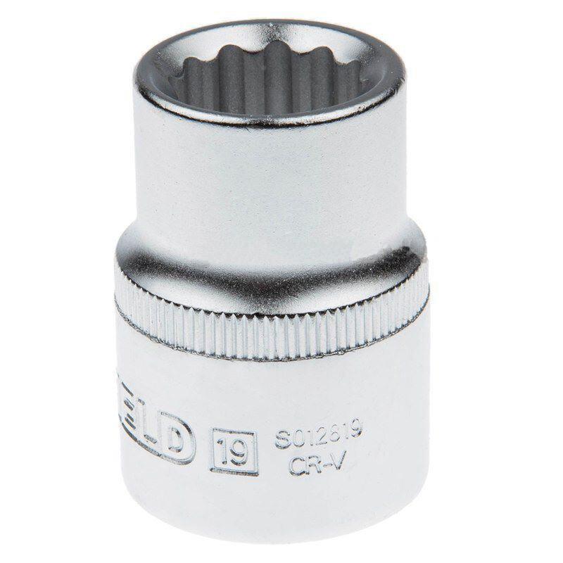 钢831盾SHEFI公ELDS012819-S02860F19mm1系列制12角标准套筒