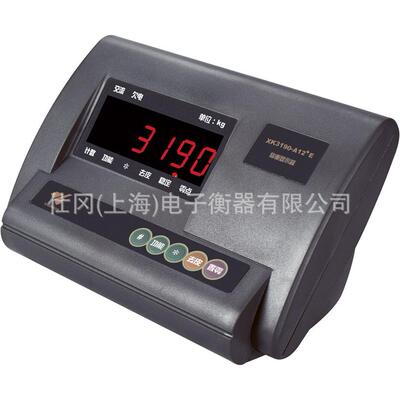 上海耀华XK3190-A12+E称重显示器，XK3190-A9+地磅表头打印机