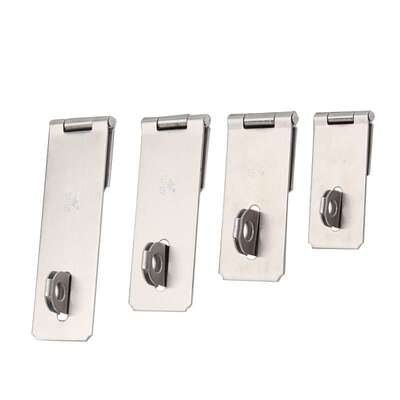 威特朗304不锈钢锁牌 加厚加宽加重型锁扣门扣防盗门搭扣五金配件