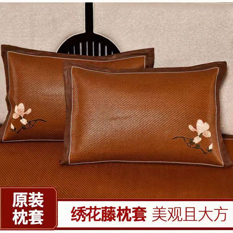 高档藤席家c用草席子1.8米床冬夏两用夏季冰丝凉席天然纯藤加厚款