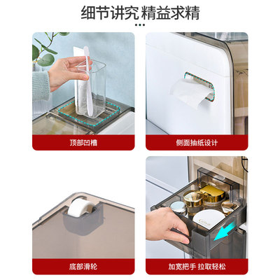 17cmb日式夹缝收纳柜抽屉式厨房冰箱边柜超窄浴室缝隙置物架储物