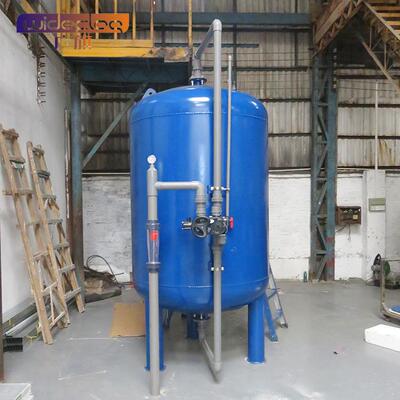 石英过滤器理工业循环ali-7431水单罐多介质反冲洗砂水处设全自备