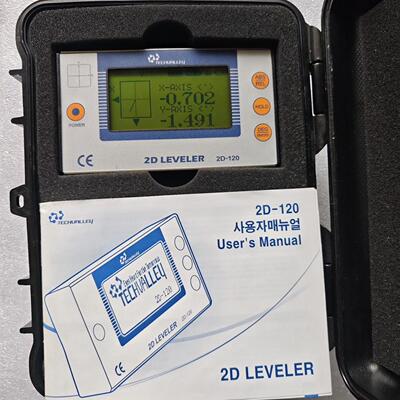 2D-120 精密二维数显电子水平仪 TECHVALLEY泰萨议价维修